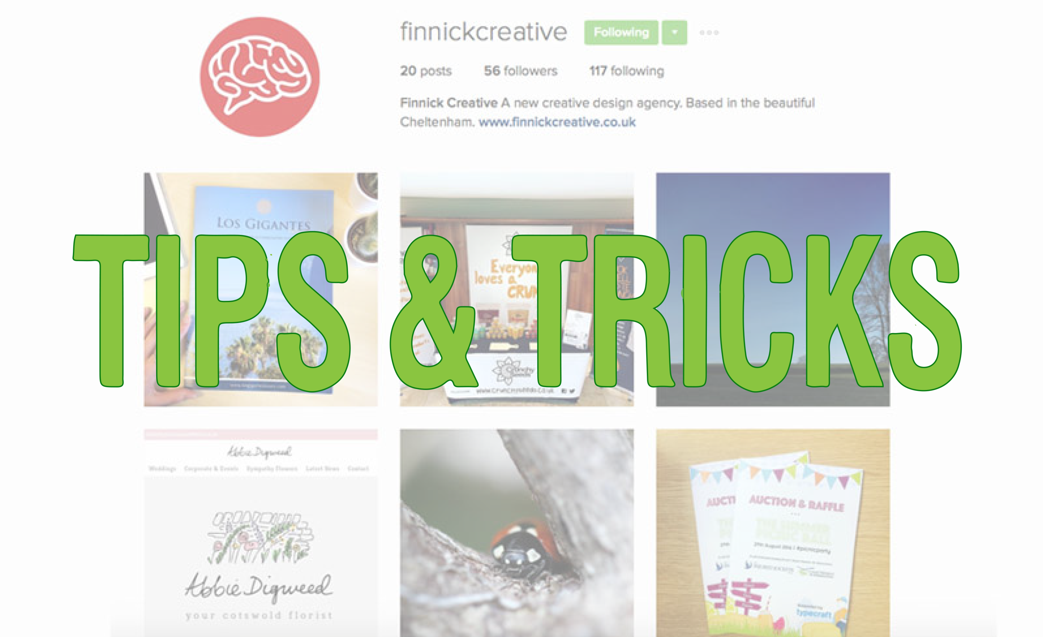 How To Improve Instagram Photos - Finnick Creative, Cheltenham